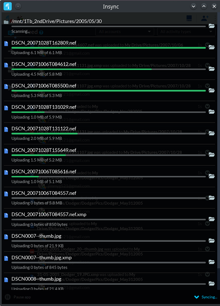Insync GUI frozen/non-responsive - Linux - Insync Forums